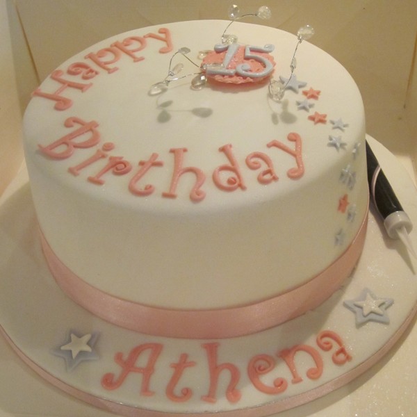 One Tier Girl\'s Birthday Cake | Neo Cakes